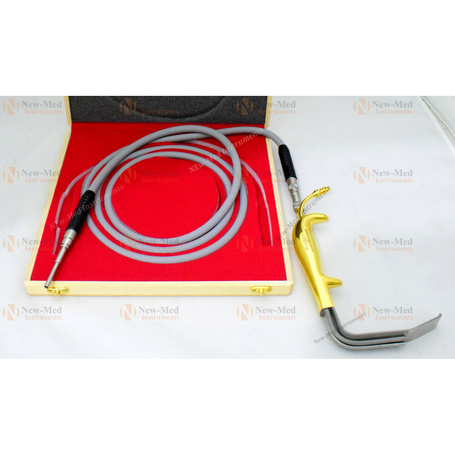 Fiber Optic Breast Retractor - Fiber Optic Light Cord - Surgical LED ...