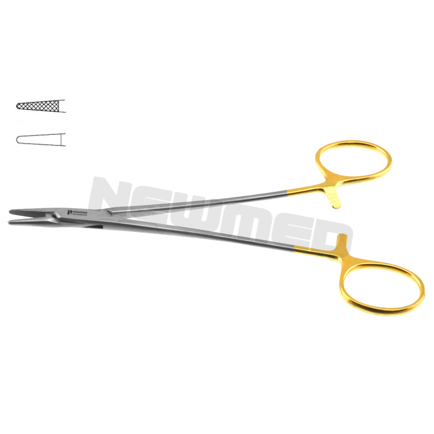 Crile Wood Needle Holder - Tungsten Carbide | New Med Instruments