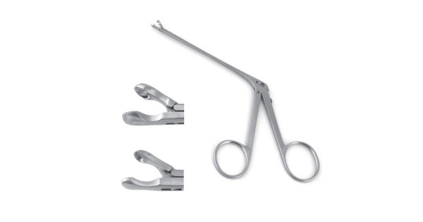 Hartman Herzfeld Ear Forceps - Ear cup Forceps | New Med Instruments