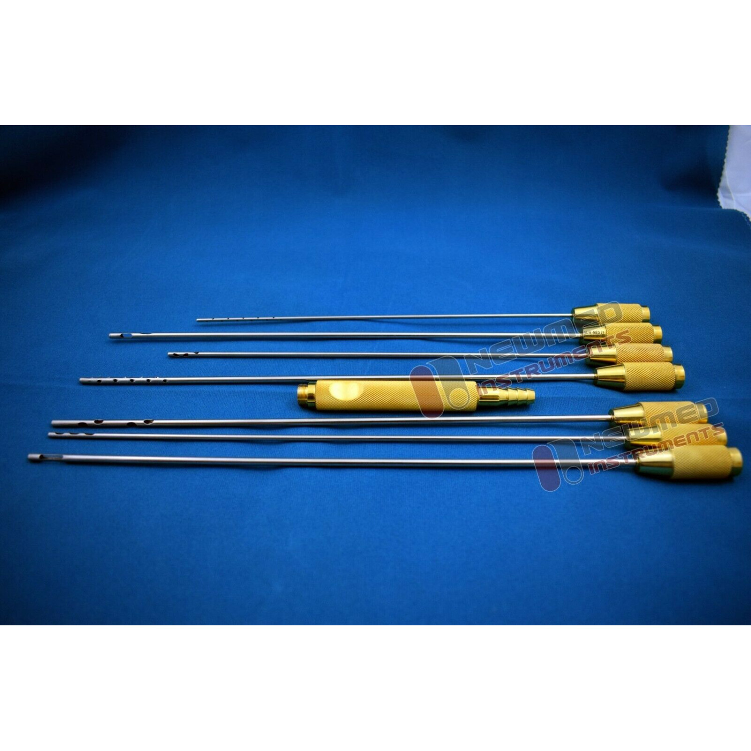 Liposuction Set for use with Nouvag Liposurg Machine | New Med Instruments