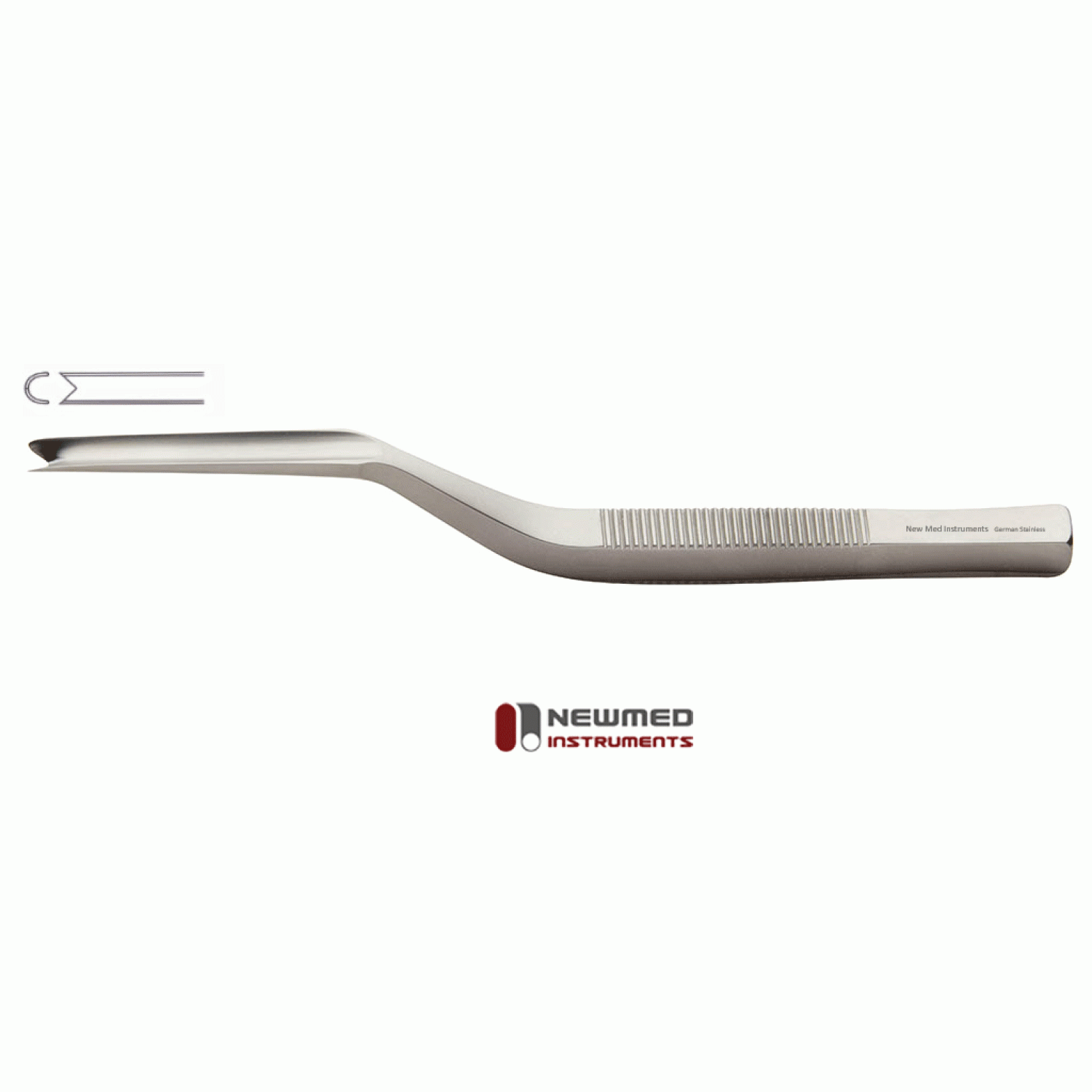 Tilley Nasal Gouge - V Shaped Bayonet | New Med Instruments