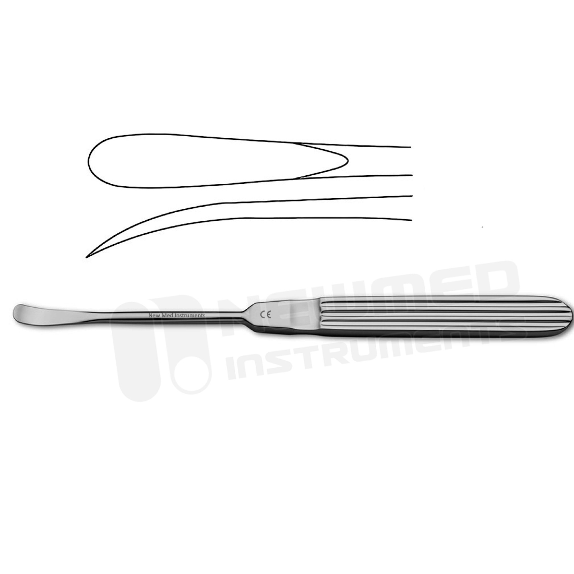 Cottle Skin Elevator - Periosteal Elevator | New Med Instruments