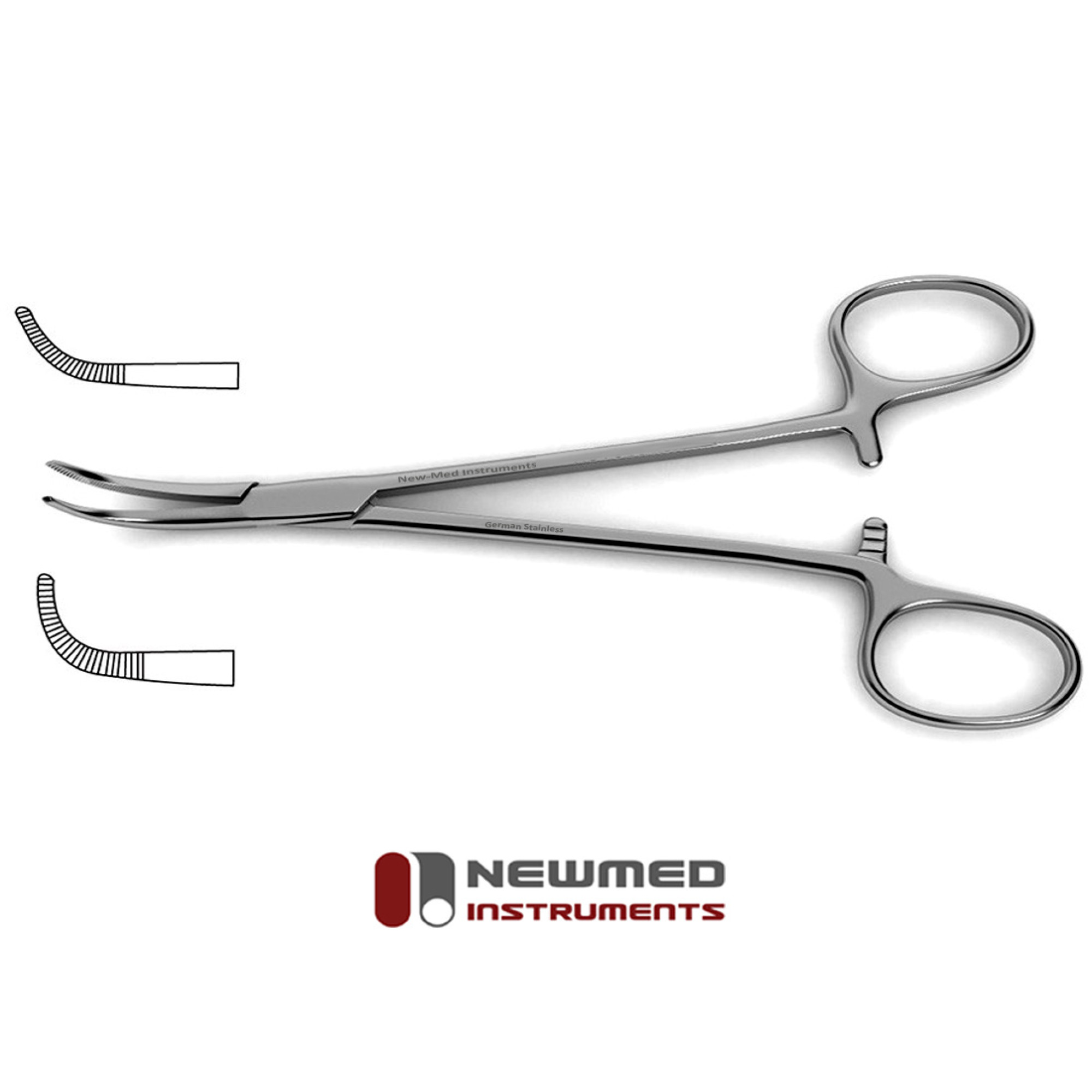 Adson Baby Forceps - Curved Delicate Artery Forceps | New Med Instruments
