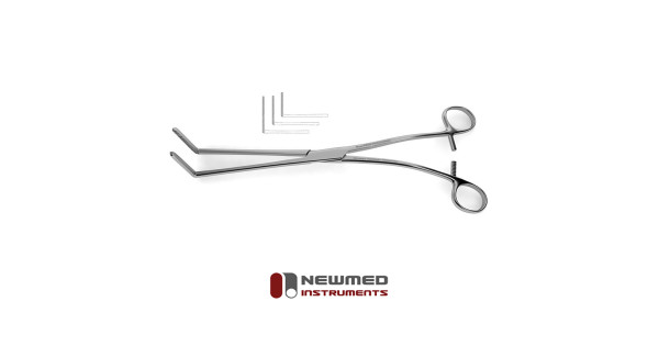 Glassman Stomach Resection Clamps - Right Angled Jaws | New Med Instruments