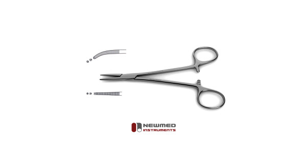 kocher Mosquito Forceps - Halsted 1x2 Teeth Forceps | New Med Instruments