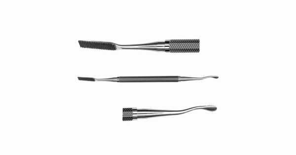 Miller straight-Cut Bone File, Double Ended #64 | New Med Instruments