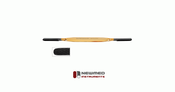 McCullough Double Ended Nasal Rasp - Tungsten Carbide | New Med Instrumetns