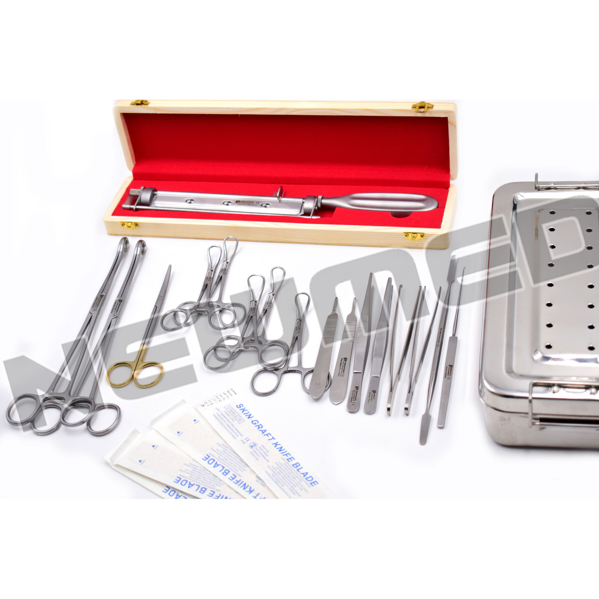 Skin Grafting Instruments Set - Skin Graft - Plastic Cosmetic Surgery ...