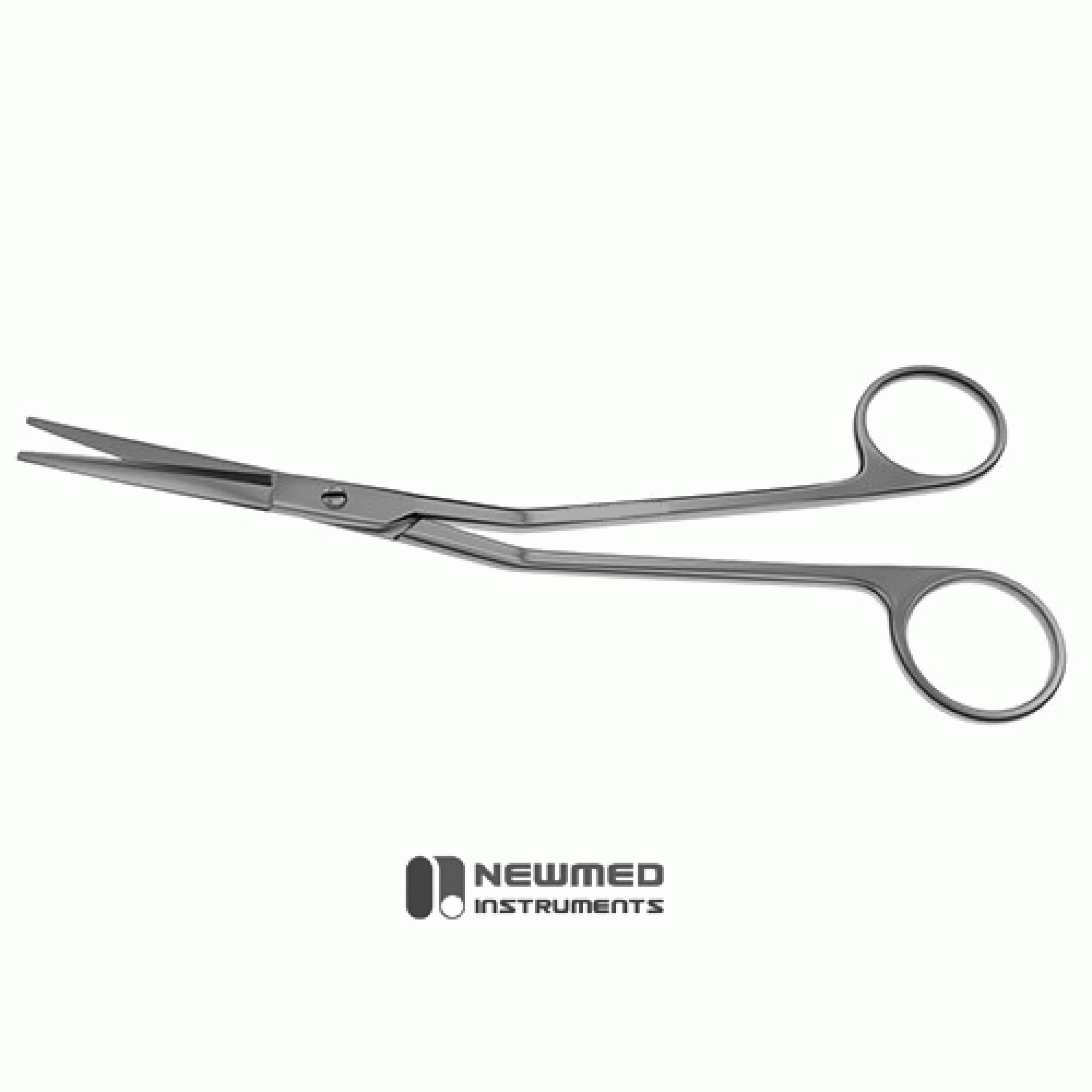 Gorney Nasal Cartilage Scissors - Serrated Angled | New Med Instruments