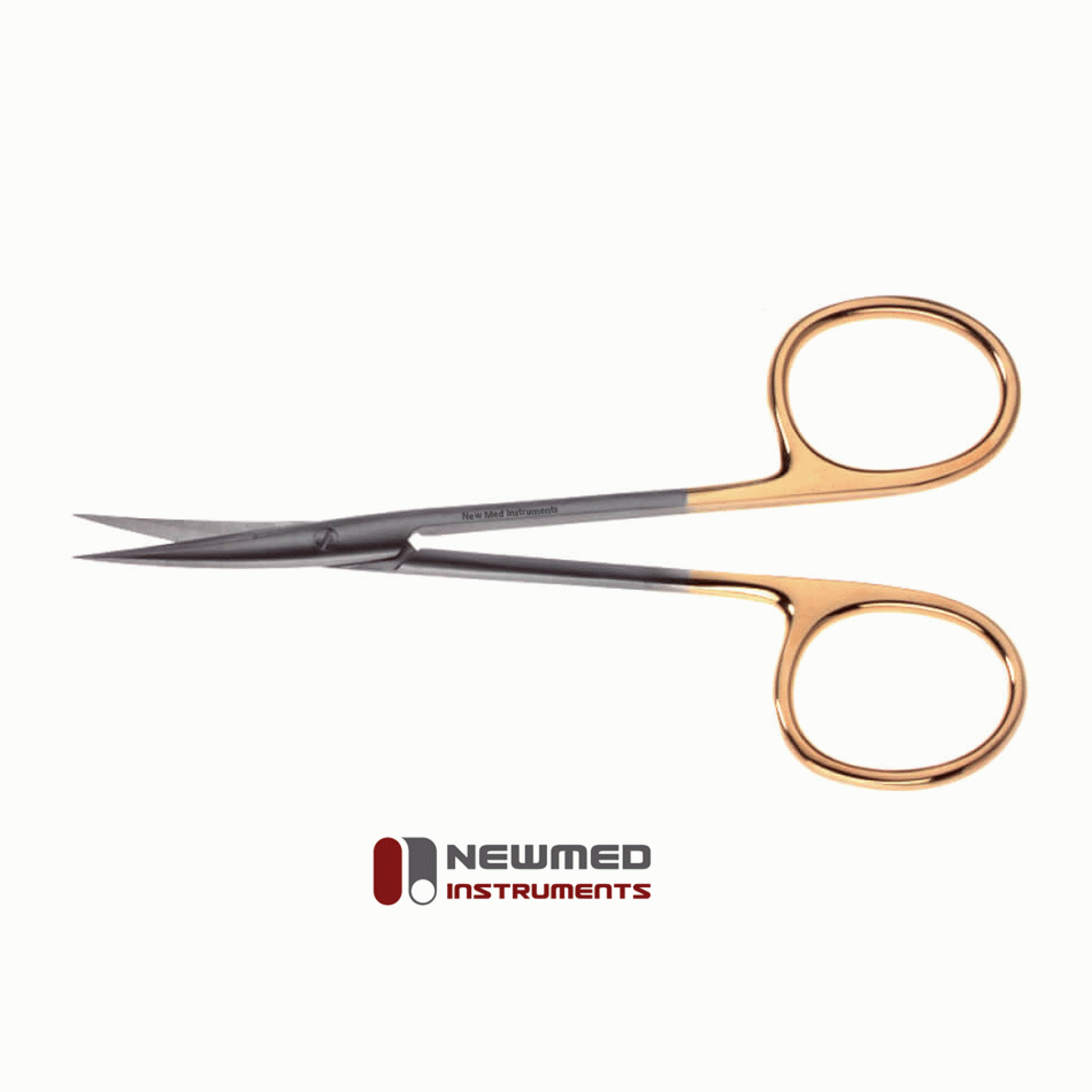 Iris Scissors Fine Tips - Tungsten Carbide Serrated | New Med Instruments
