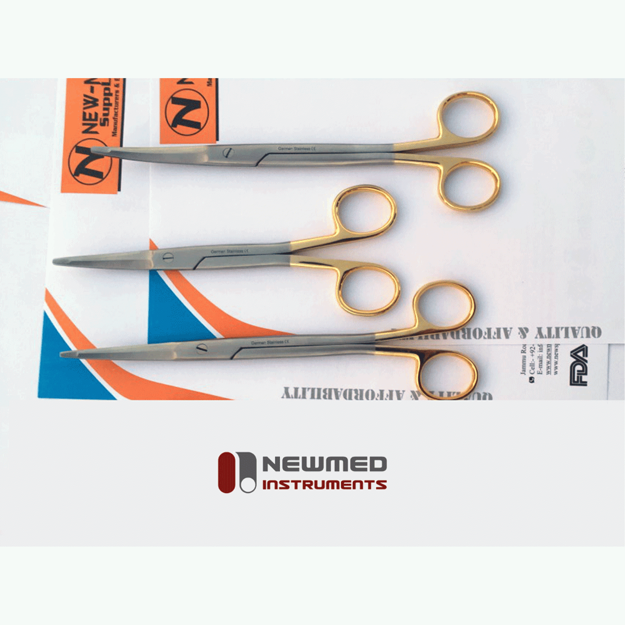 Gorney Freeman Facelift Scissors Set | New Med Instruments