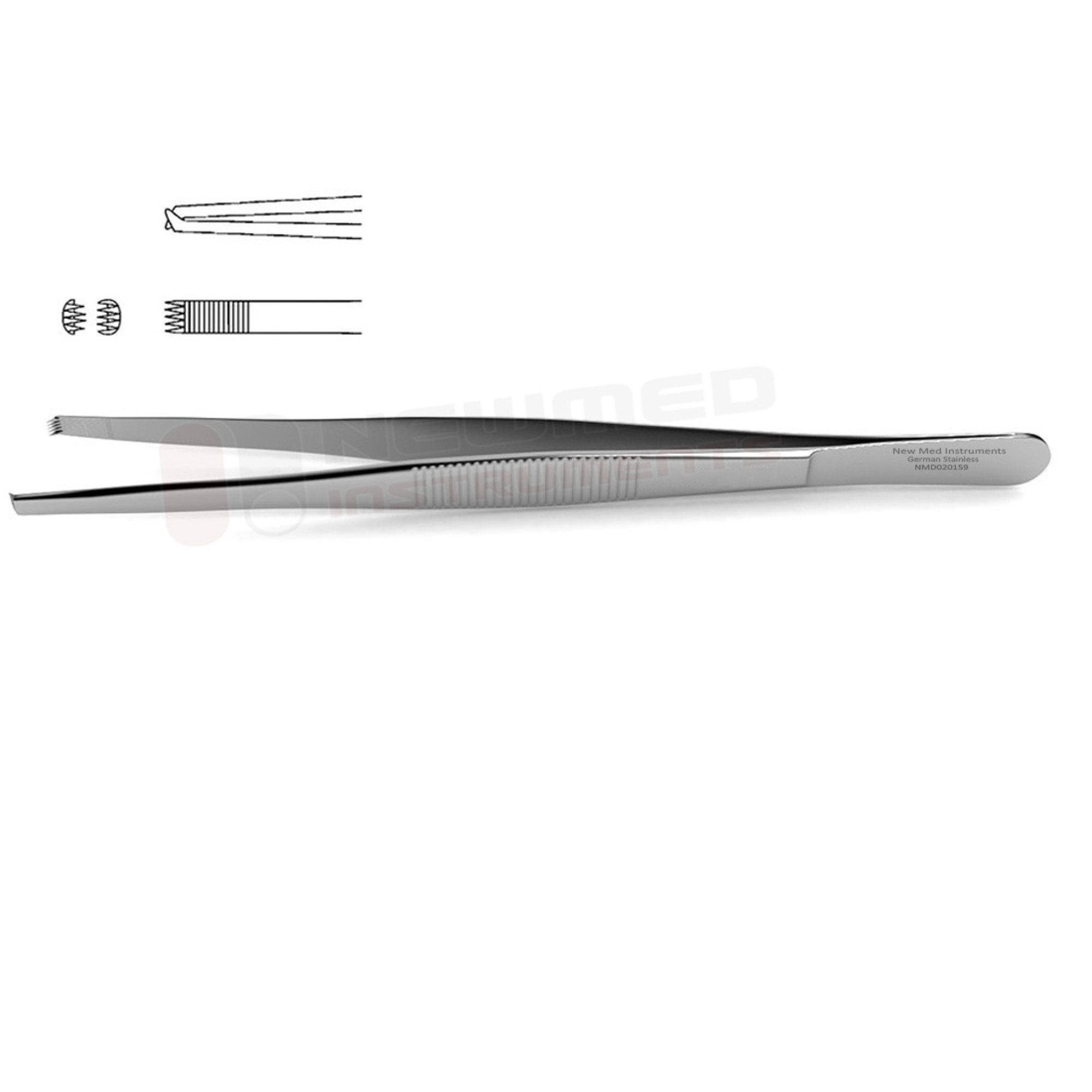 Stille Pattern Tissue Forceps | New Med Instruments