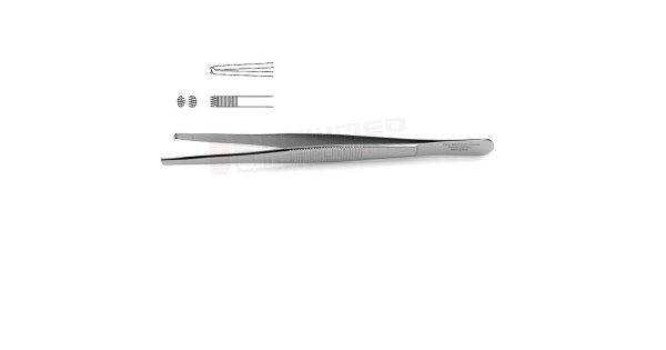 Stille Pattern Tissue Forceps | New Med Instruments