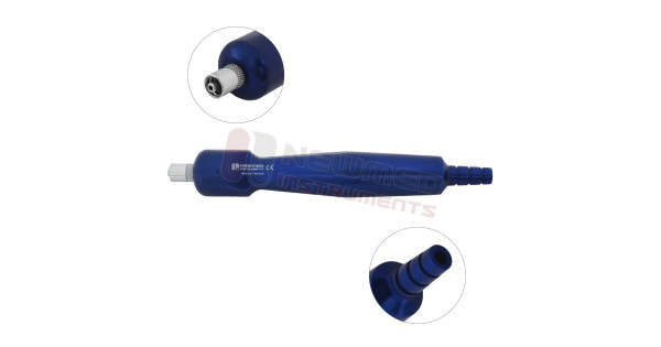 Aspiration handle for luer lock cannula | New Med Instruments