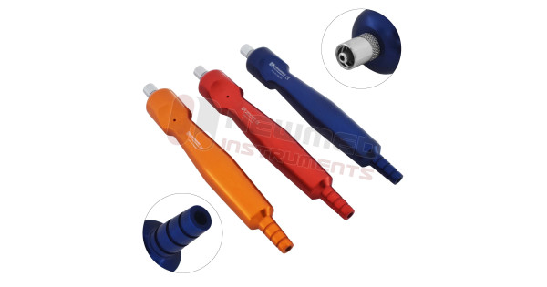 Vented Aspiration Luer Lock Handle for suction | New Med Instruments