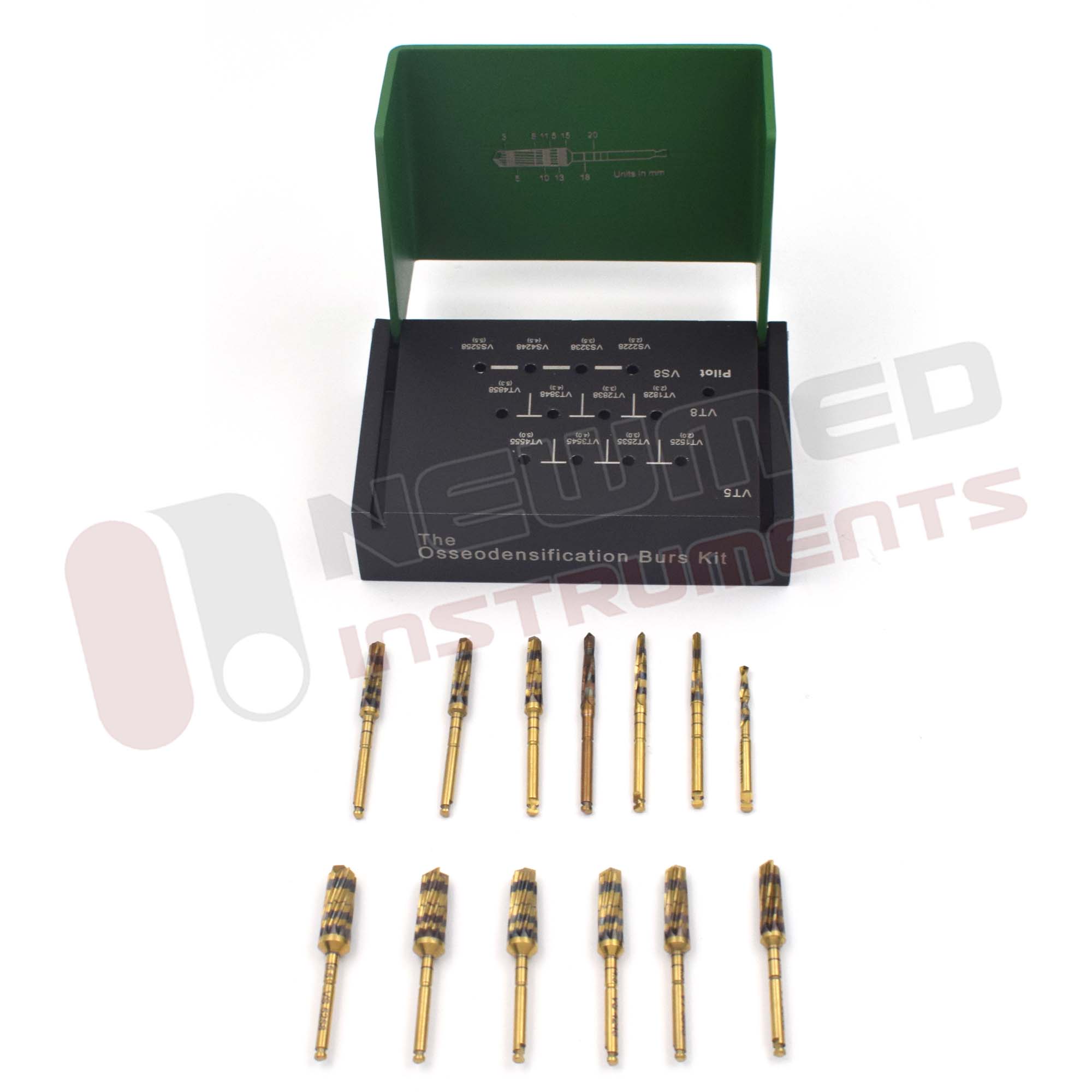 Dental Titanium Osseodensification Bur Drill Kit | New Med Instruments
