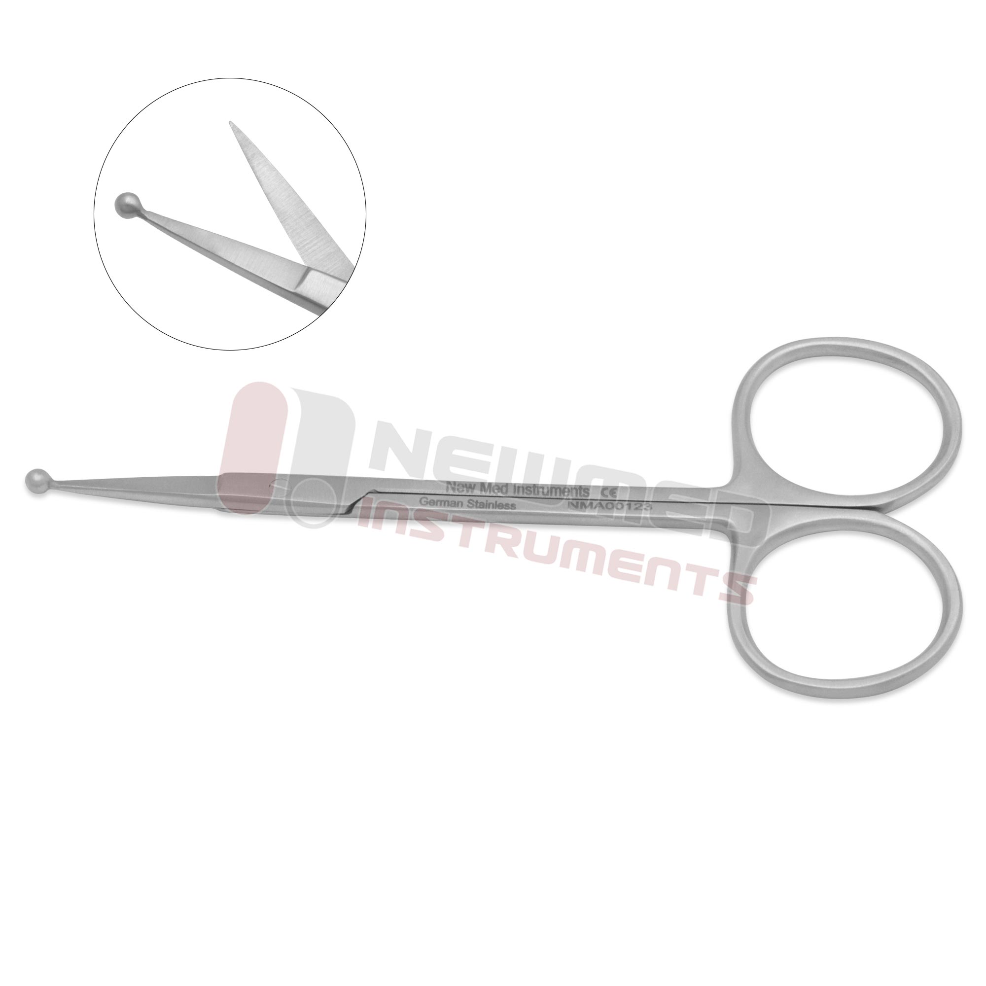 Bonn Artery Scissors - Ball Tip | New Med Instruments