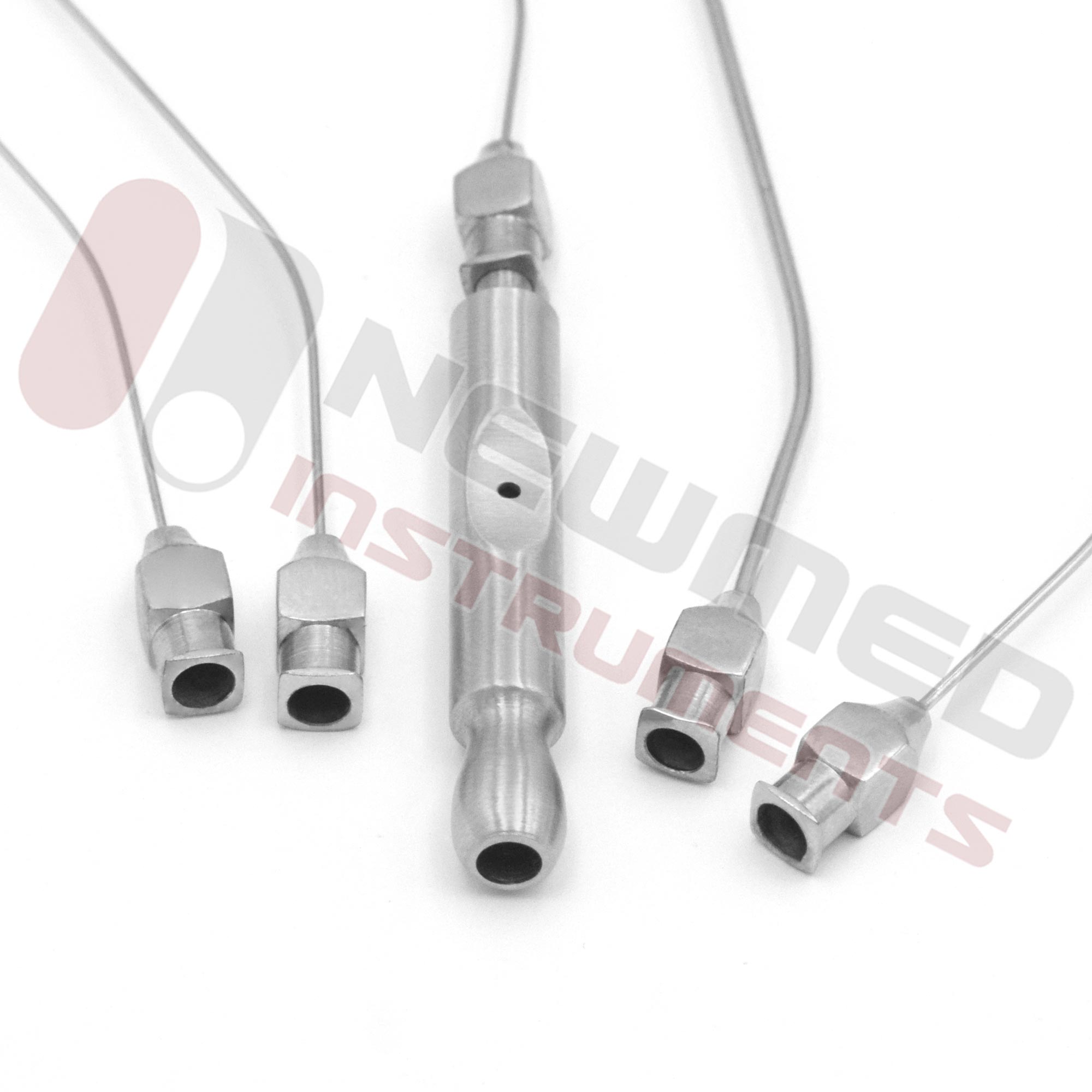 ENT Micro Ear Suction Tubes Set | New Med Instruments