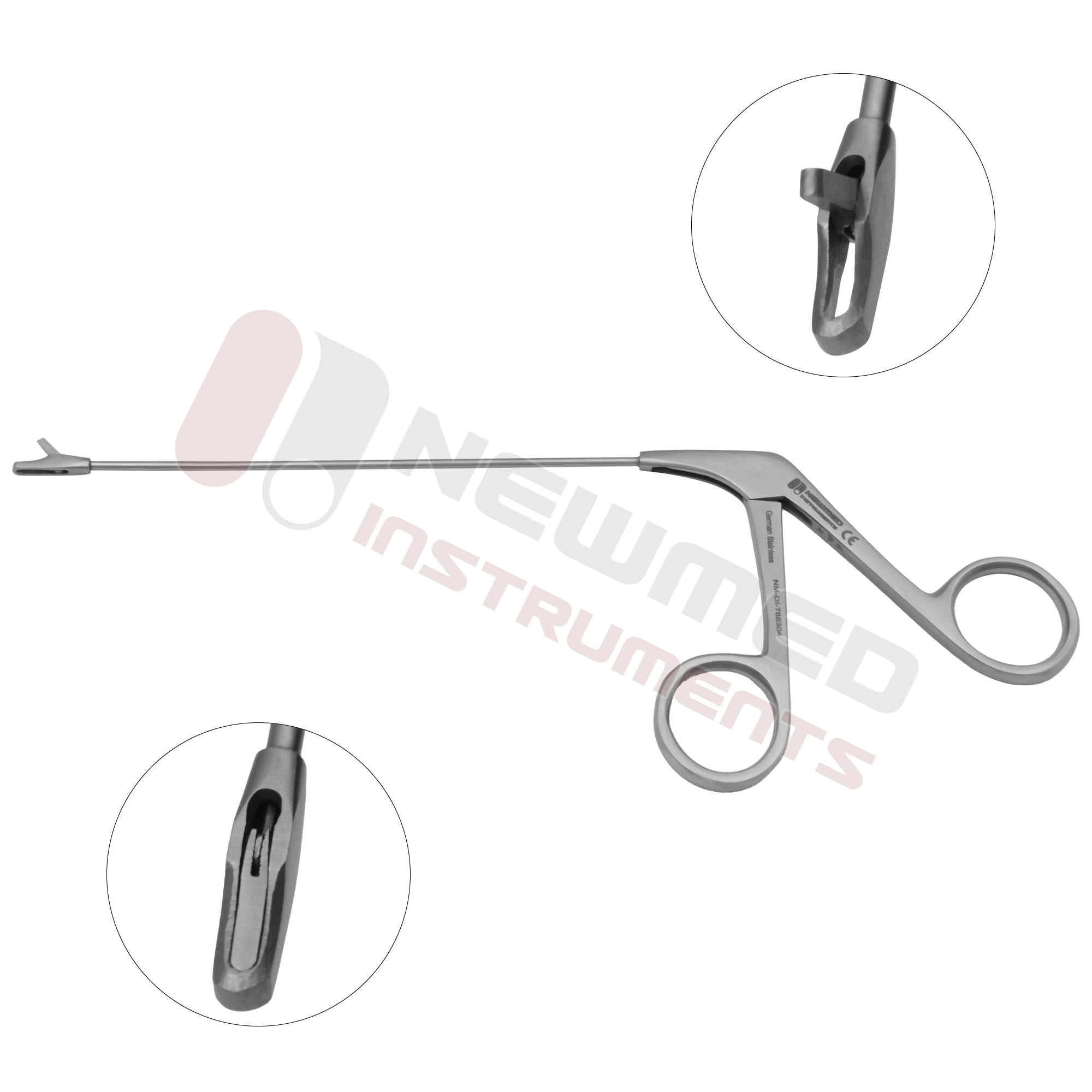 Gruenwald Sinus Punch Forceps - Thru cut | New Med Instruments