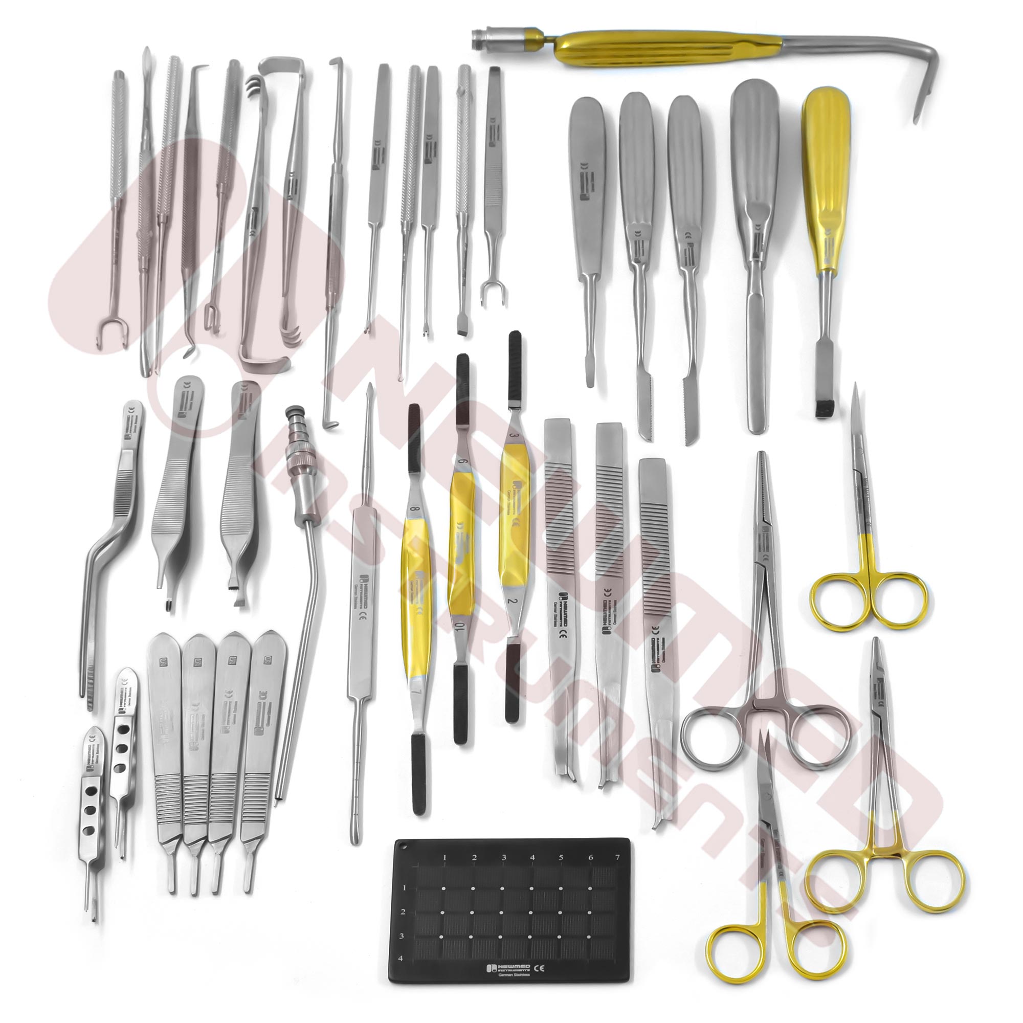 Silver Rhinoplasty Instruments Set - Kit | New Med Instruments
