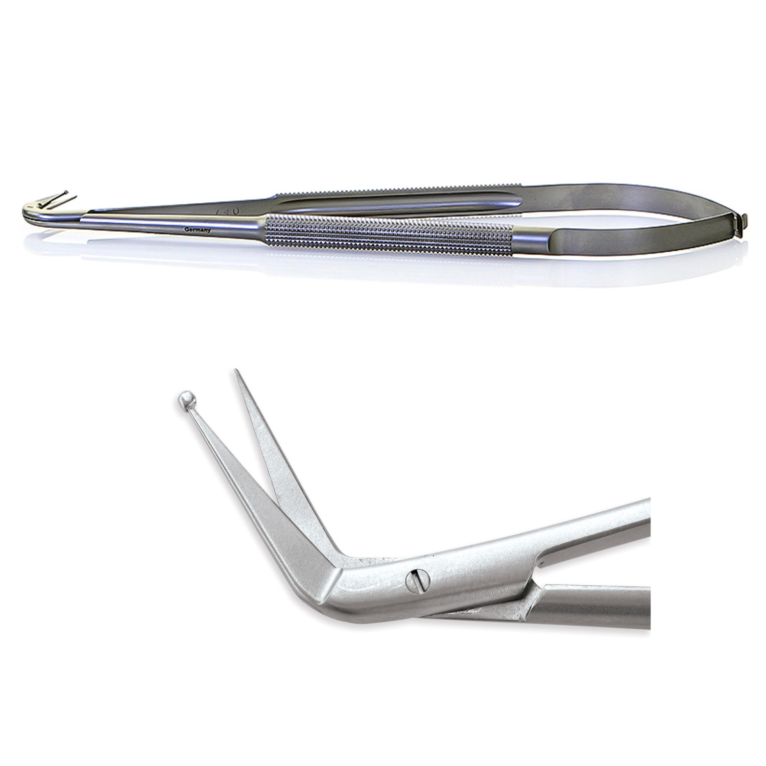 Potts Micro Scissors Angled | New Med Instruments