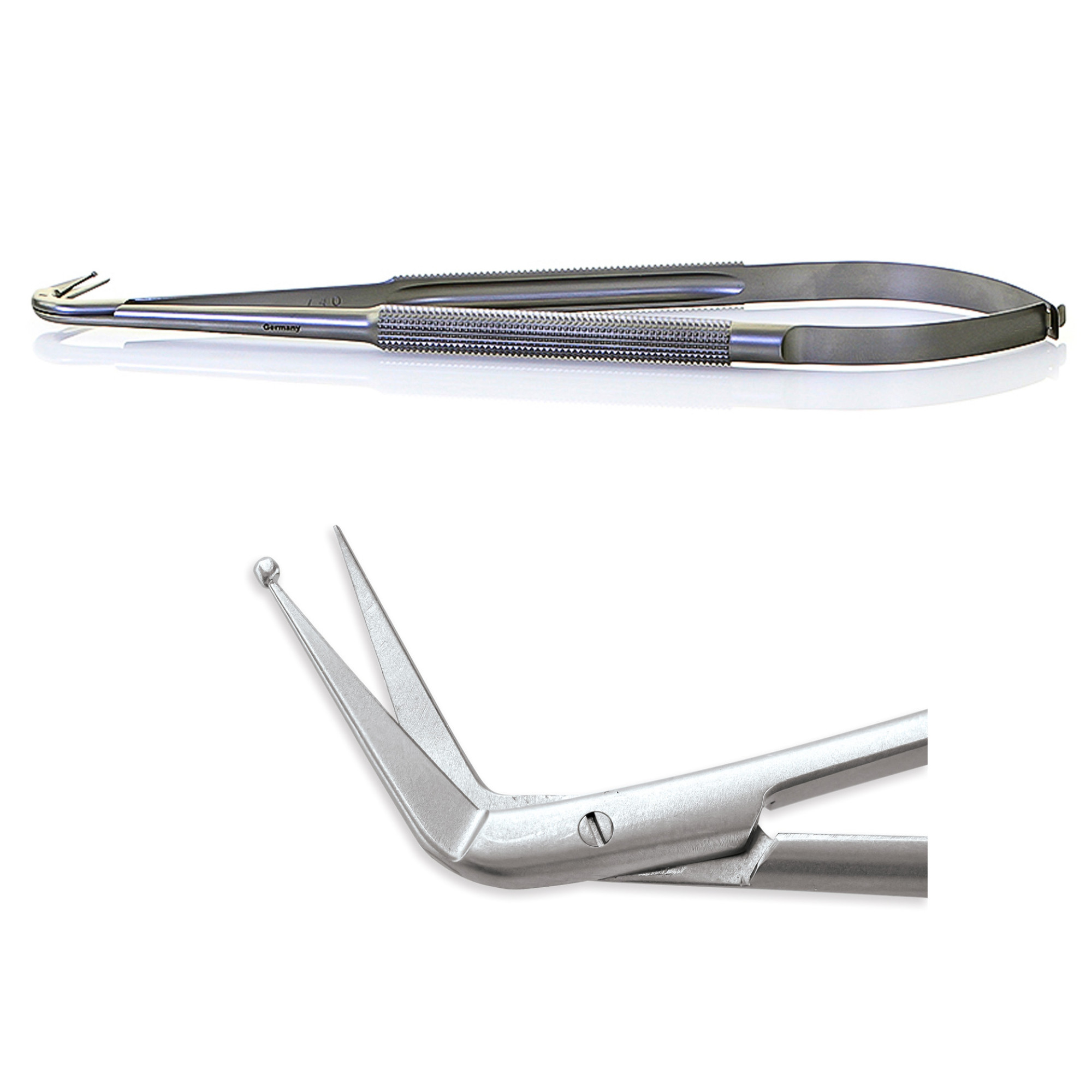 Potts Micro Scissors Angled | New Med Instruments