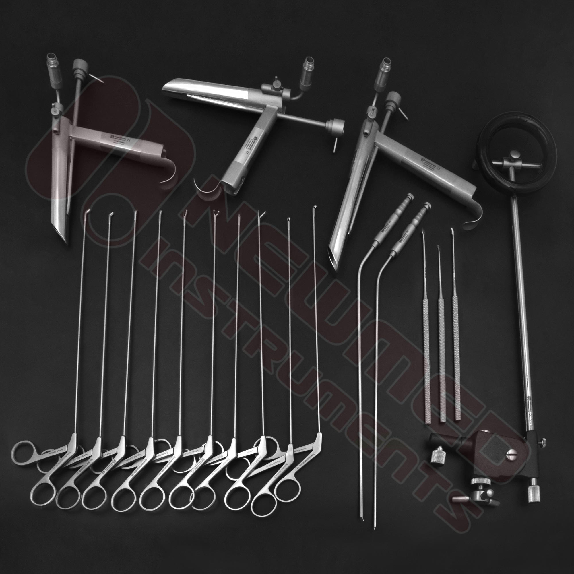 Micro Laryngeal Surgery Instruments Set - Direct Laryngoscopy Set | New ...