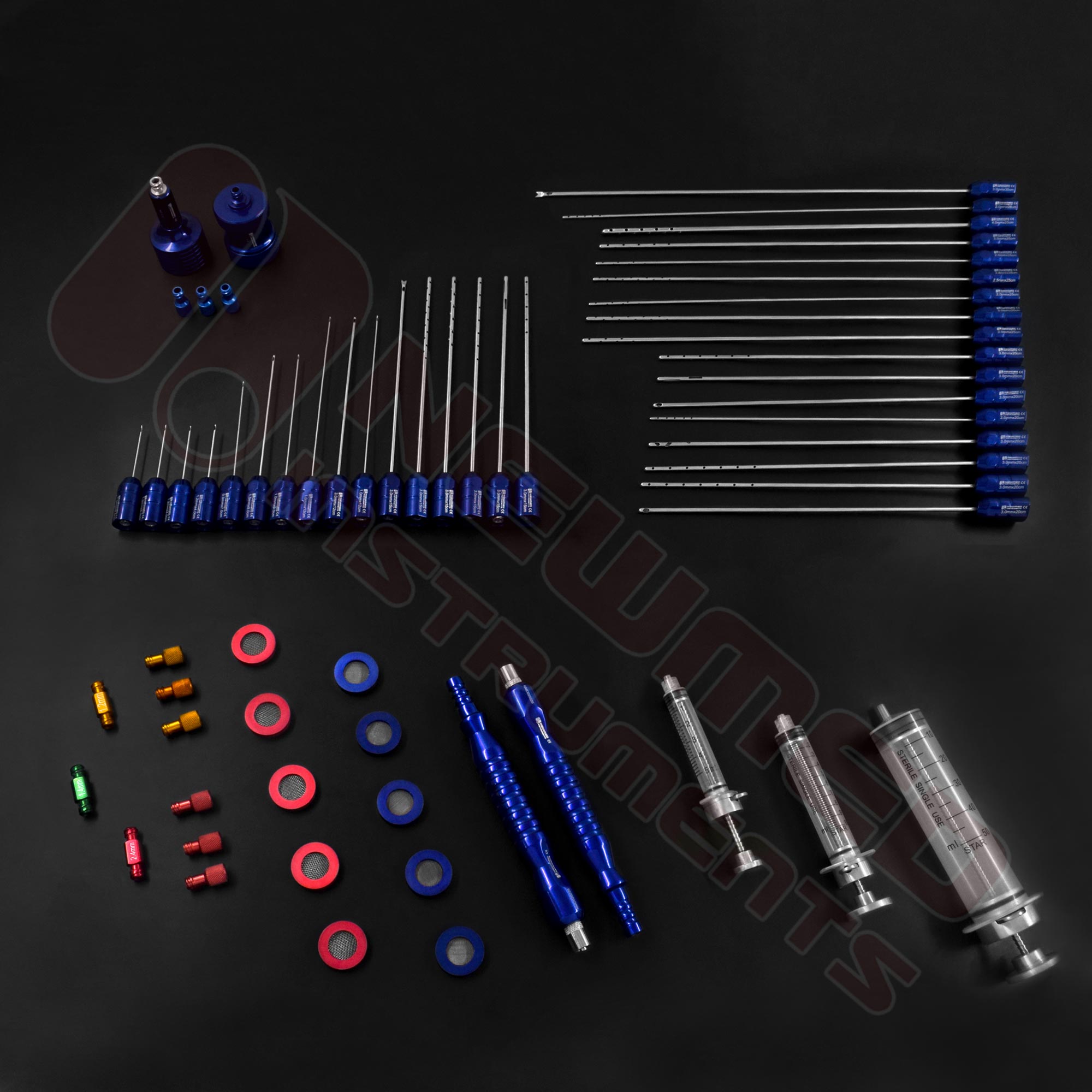 Liposuction Cannula Set - Fat Grafting Cannula - Liposuction ...