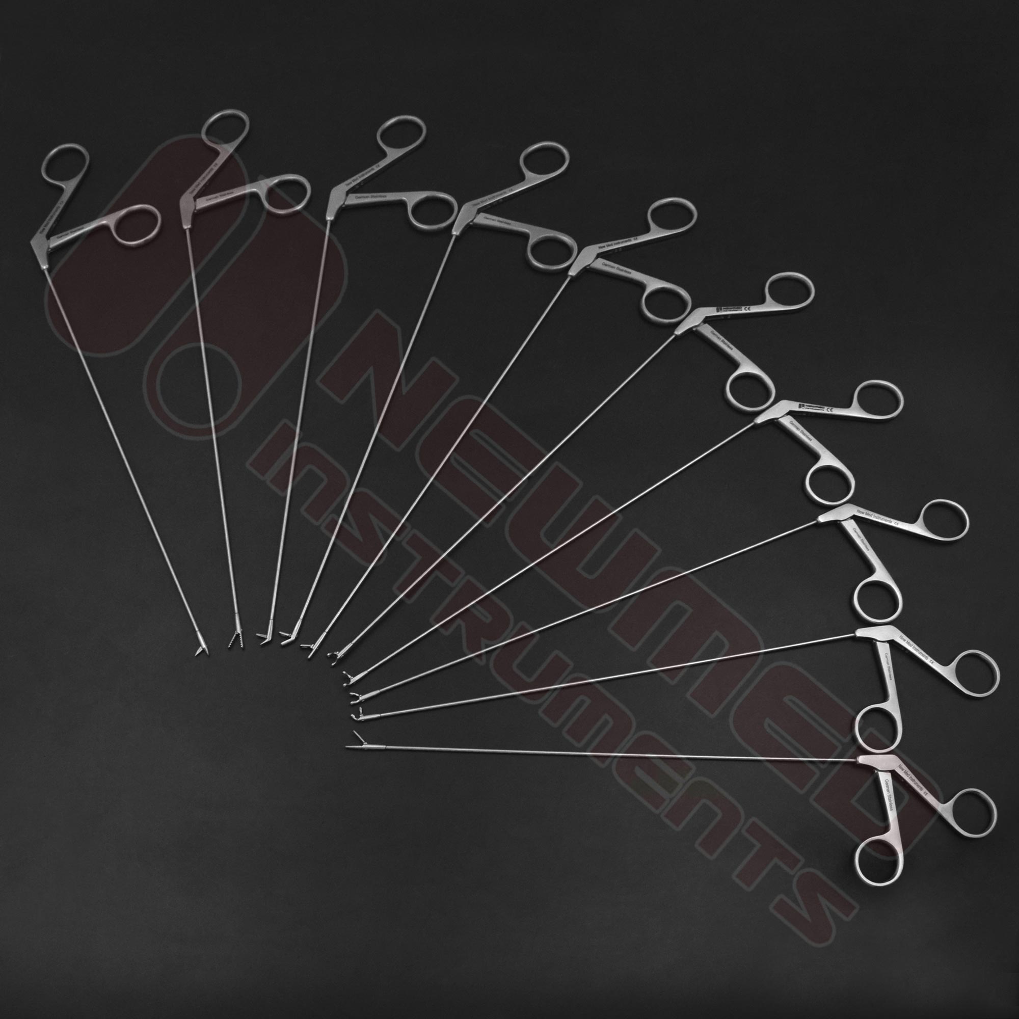 Micro Laryngeal Surgery Instruments Set - Direct Laryngoscopy Set | New ...