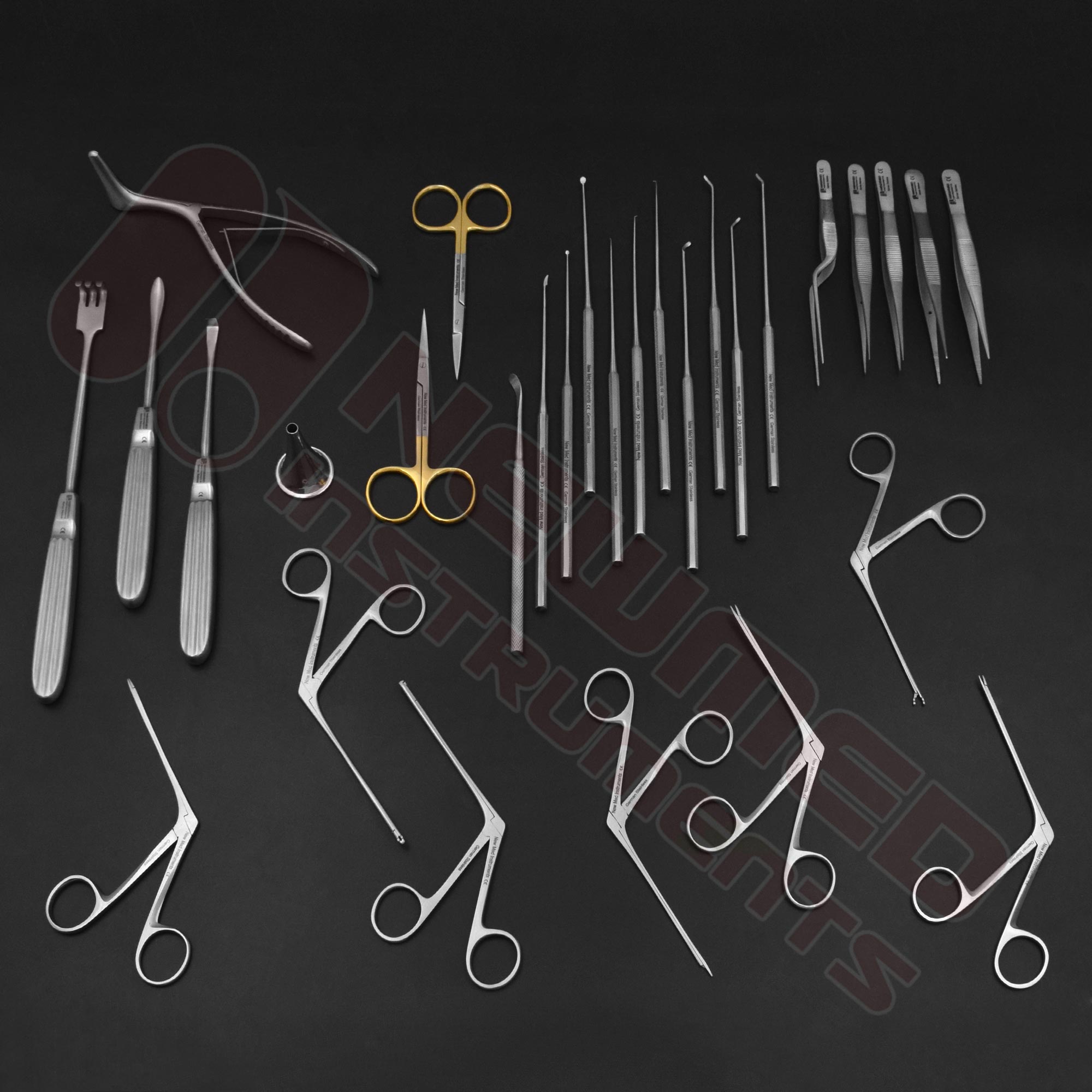 Tympanoplasty Micro Ear Surgery Instruments Set | New Med Instruments