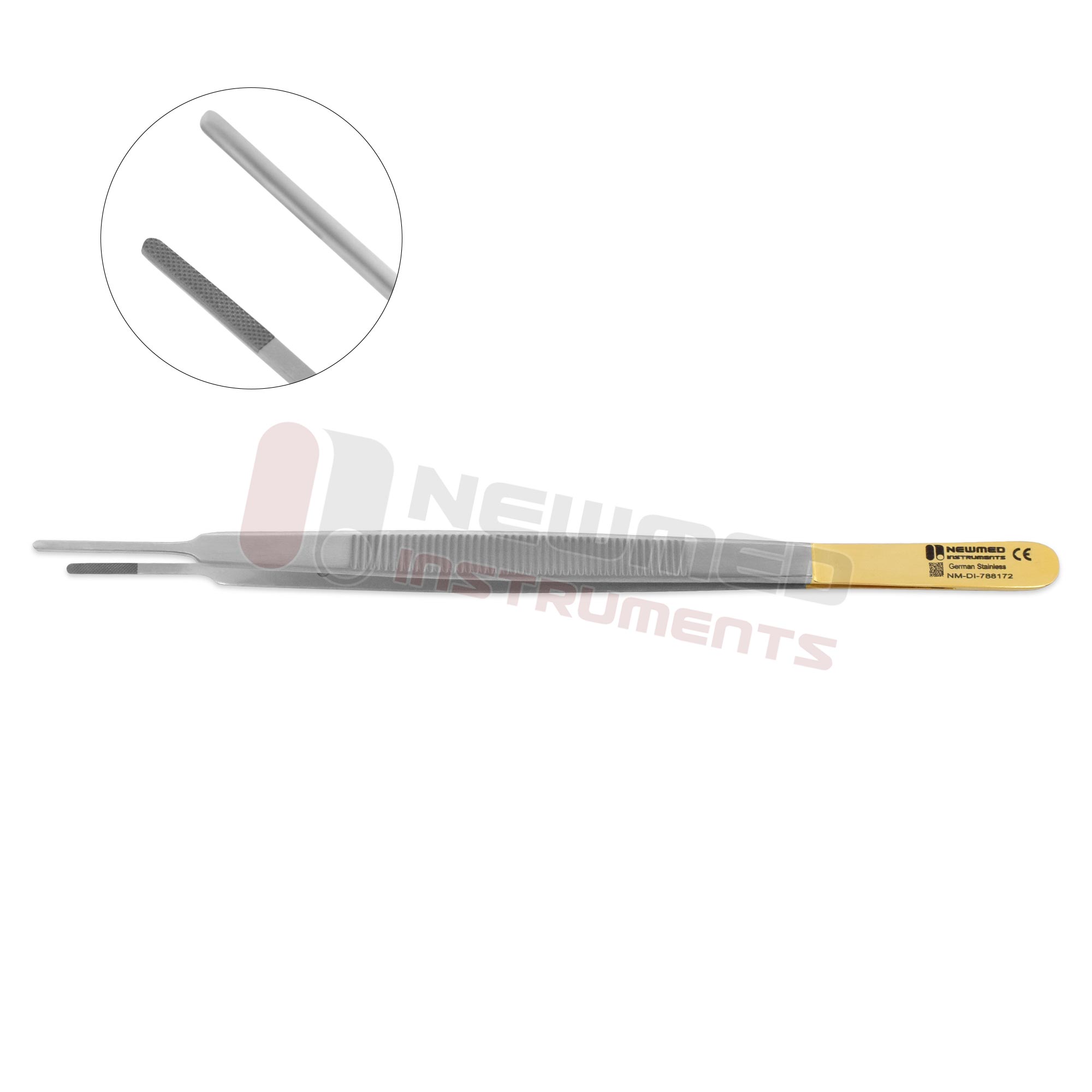 Gerald Dressing Forceps - Tissue Forceps | New Med Instruments