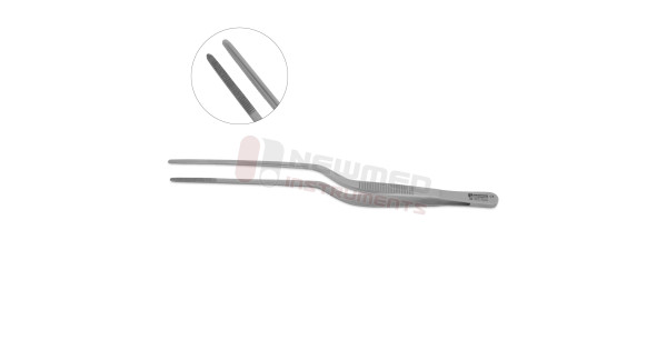 Lucae Bayonet Dressing Forceps | New Med Instruments