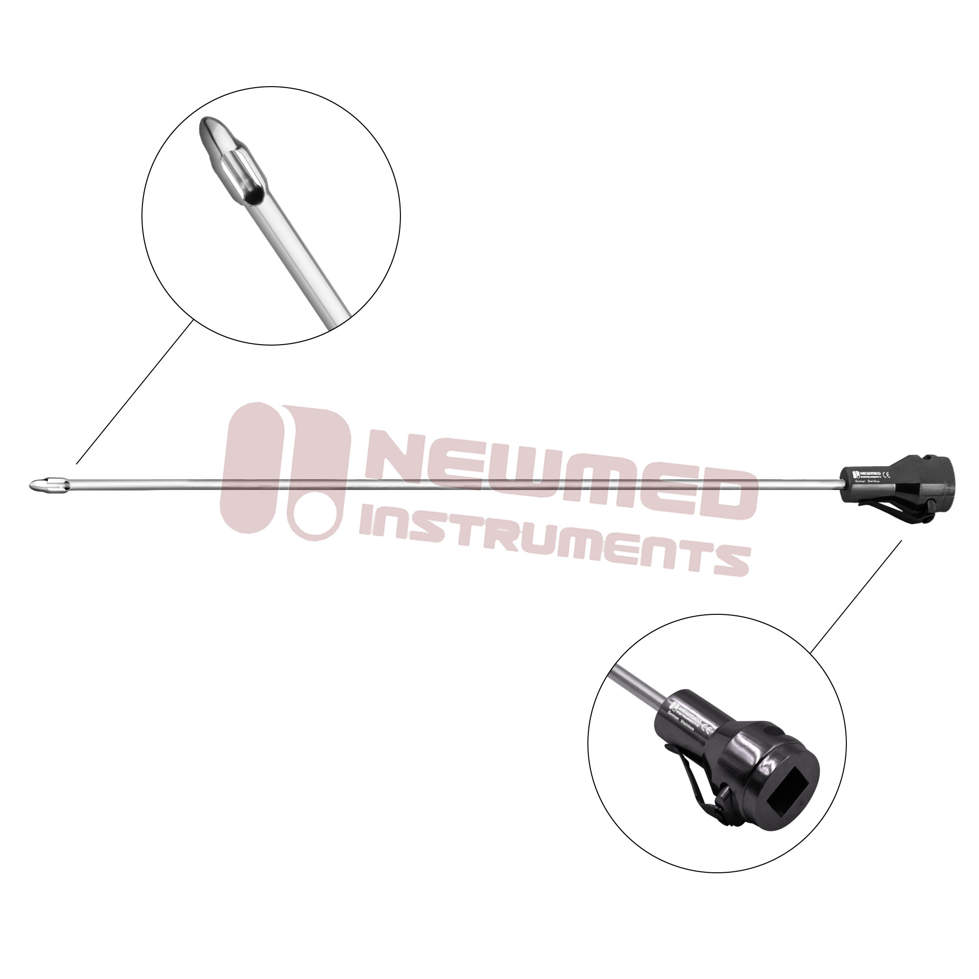Becker Basket Cannula - Vibrasat Pro Quick Lock | New Med Instruments