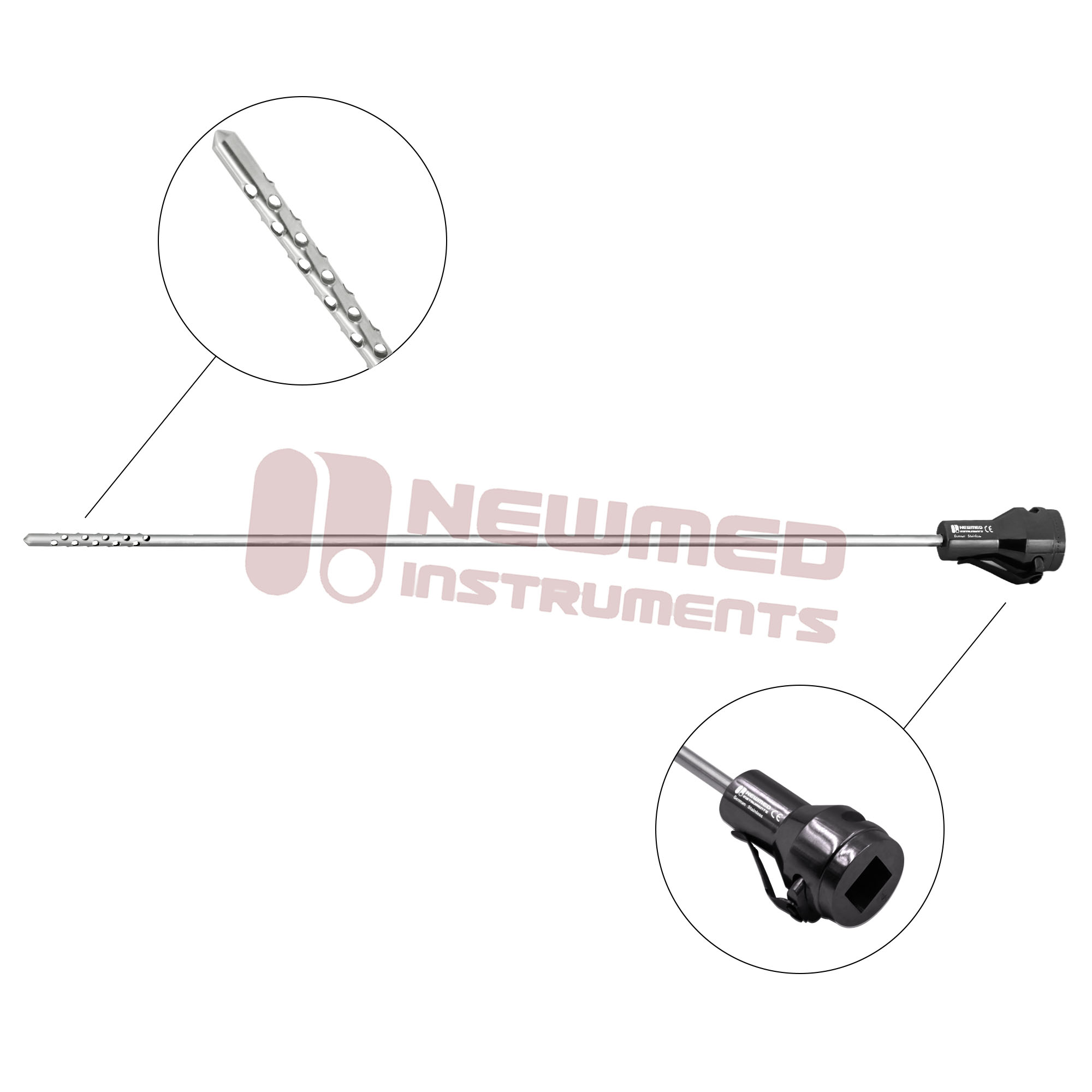 Fat Disruptor Cannula - Vibrasat Pro Quick Lock | New Med Instruments