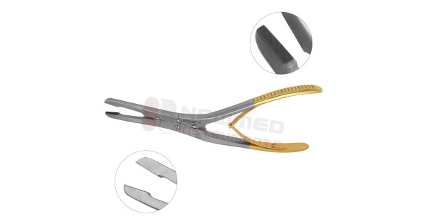 Rubin Septal Morselizer Forceps - Tungsten Carbide | New Med Instruments