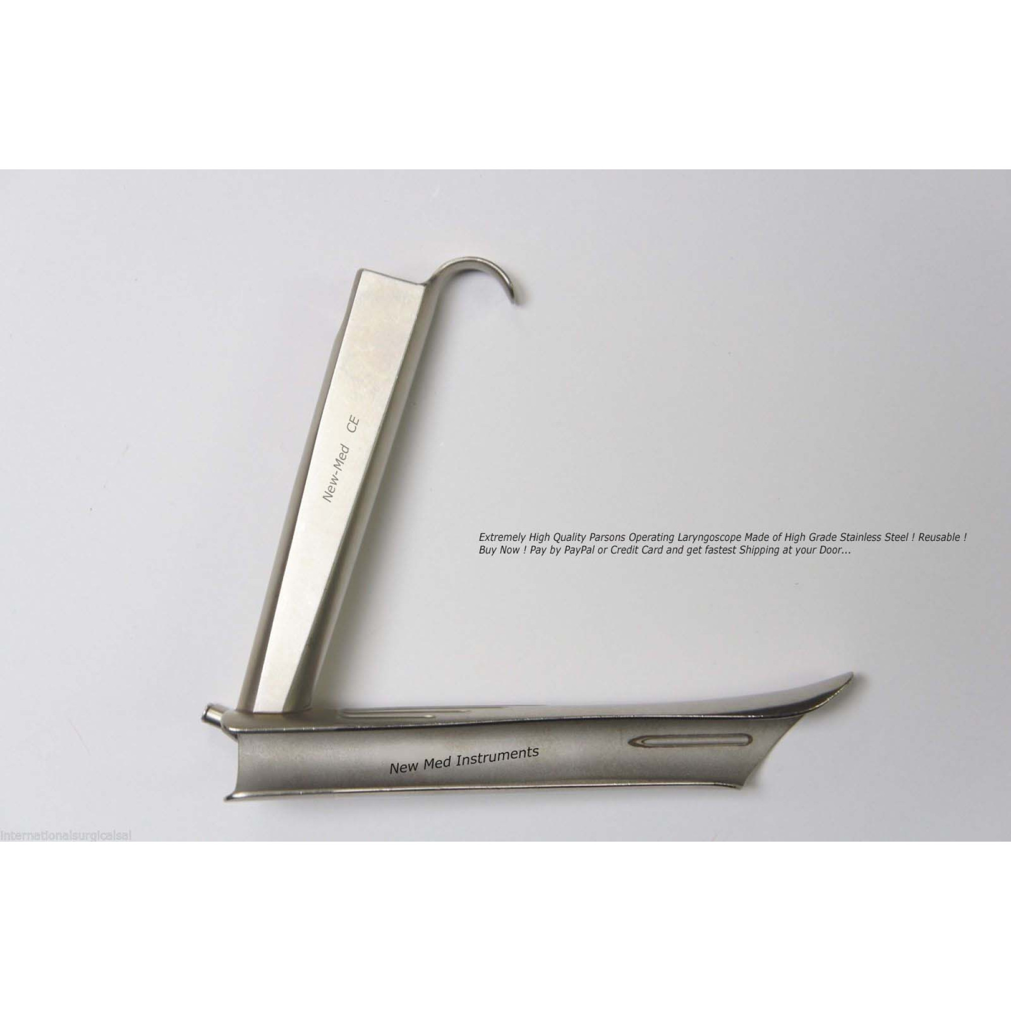 New-Med Parsons Operating Laryngoscope | New Med Instruments
