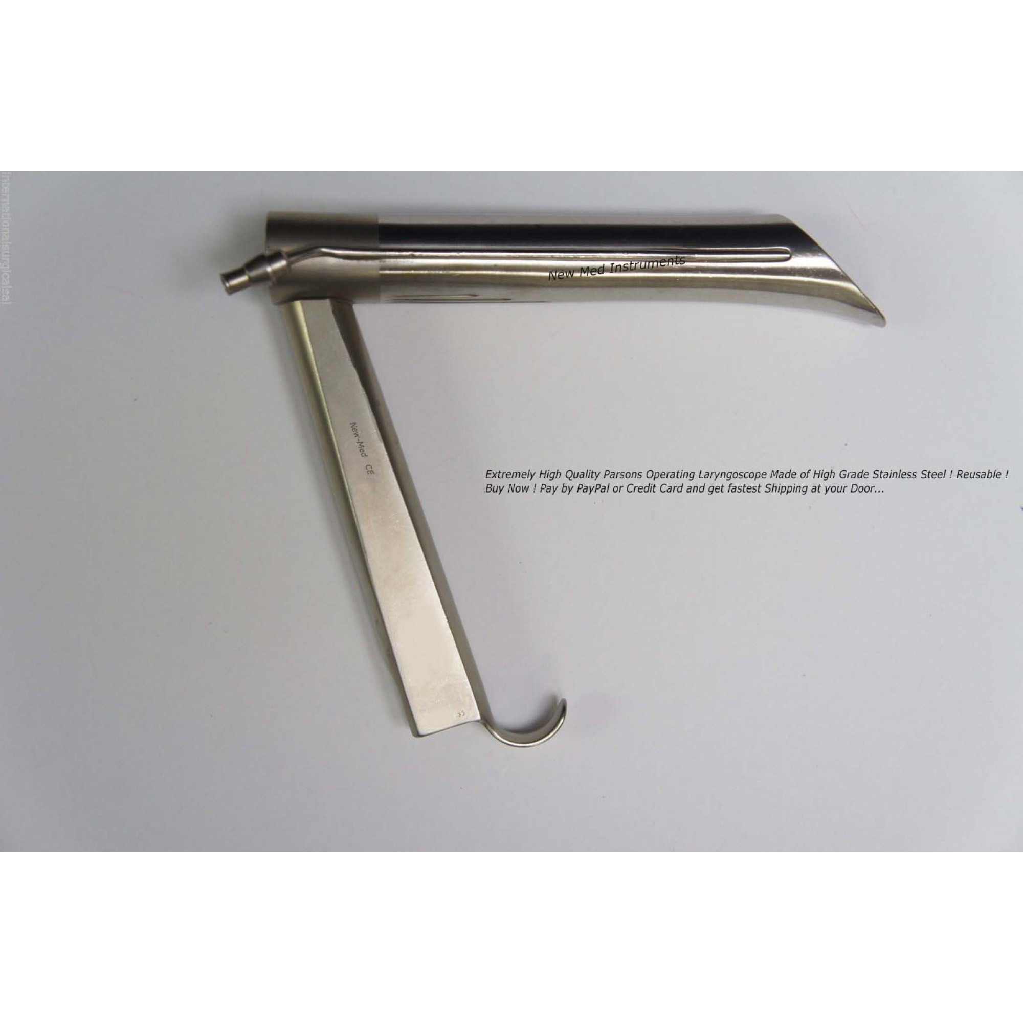 New-Med Parsons Operating Laryngoscope | New Med Instruments