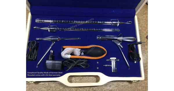 Sigmoidoscope Set - Proctoscope - Anoscope | New Med Instruments