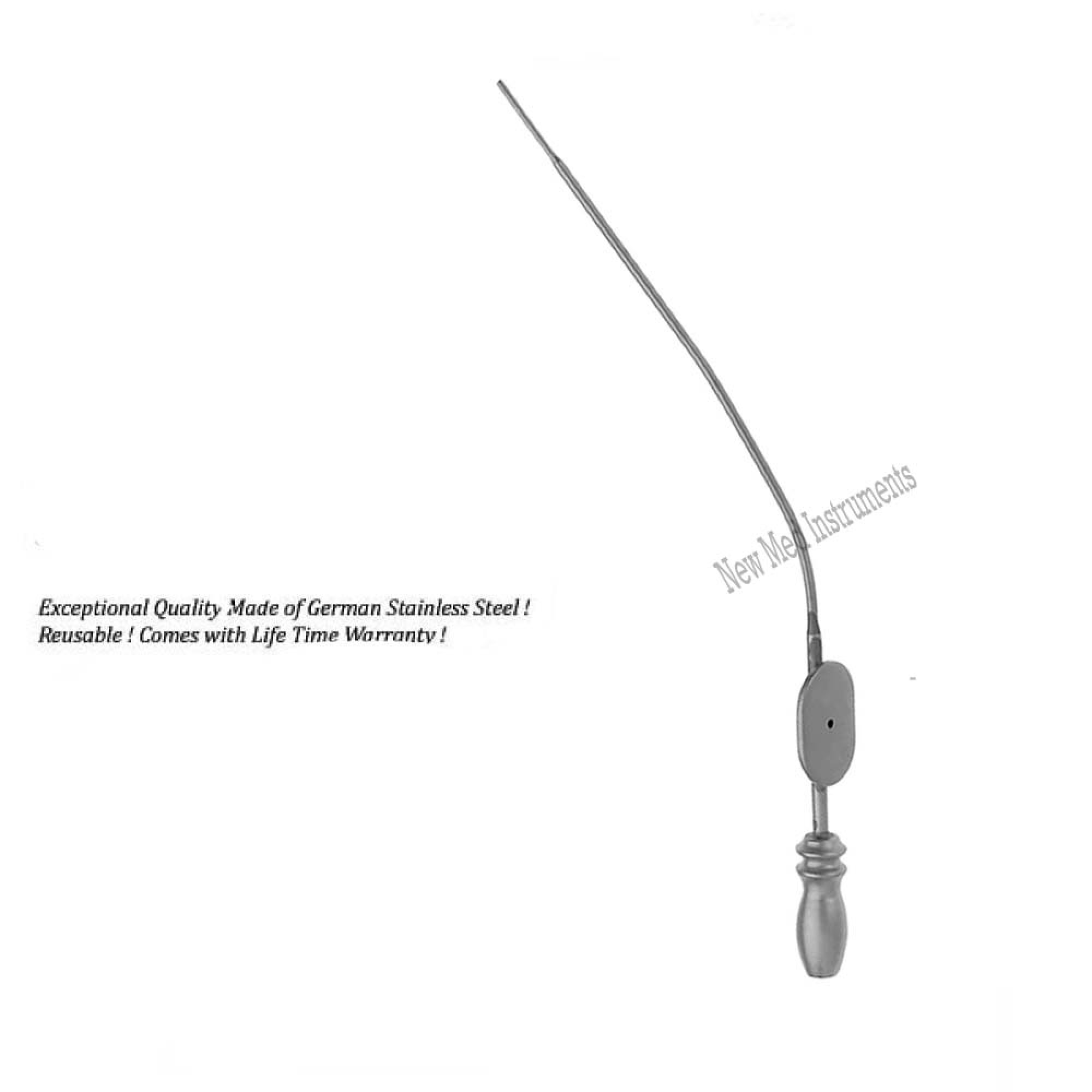 Baron suction tube-angled, Baron Suction, Tube, angled, Ear,