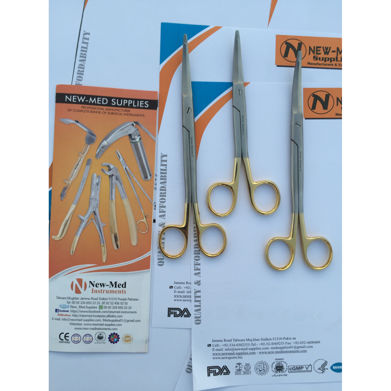 Gorney Freeman Facelift Scissors Tungsten Carbide | New Med Instruments
