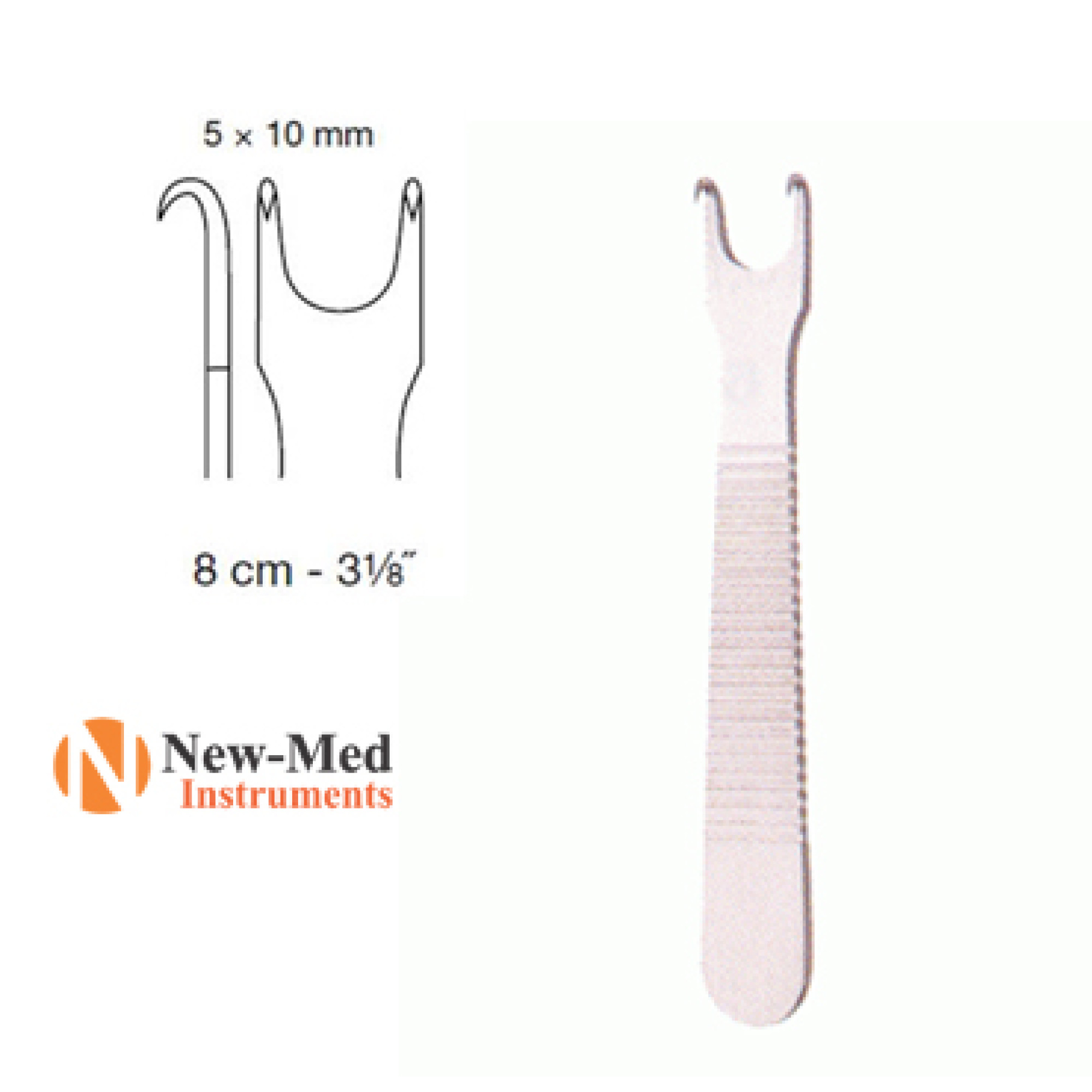 Kilner nasal hook - delicate| New Med Instruments