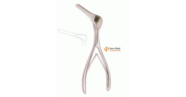 Killian Asept Nasal Speculum, #4, 90mm (Modified)