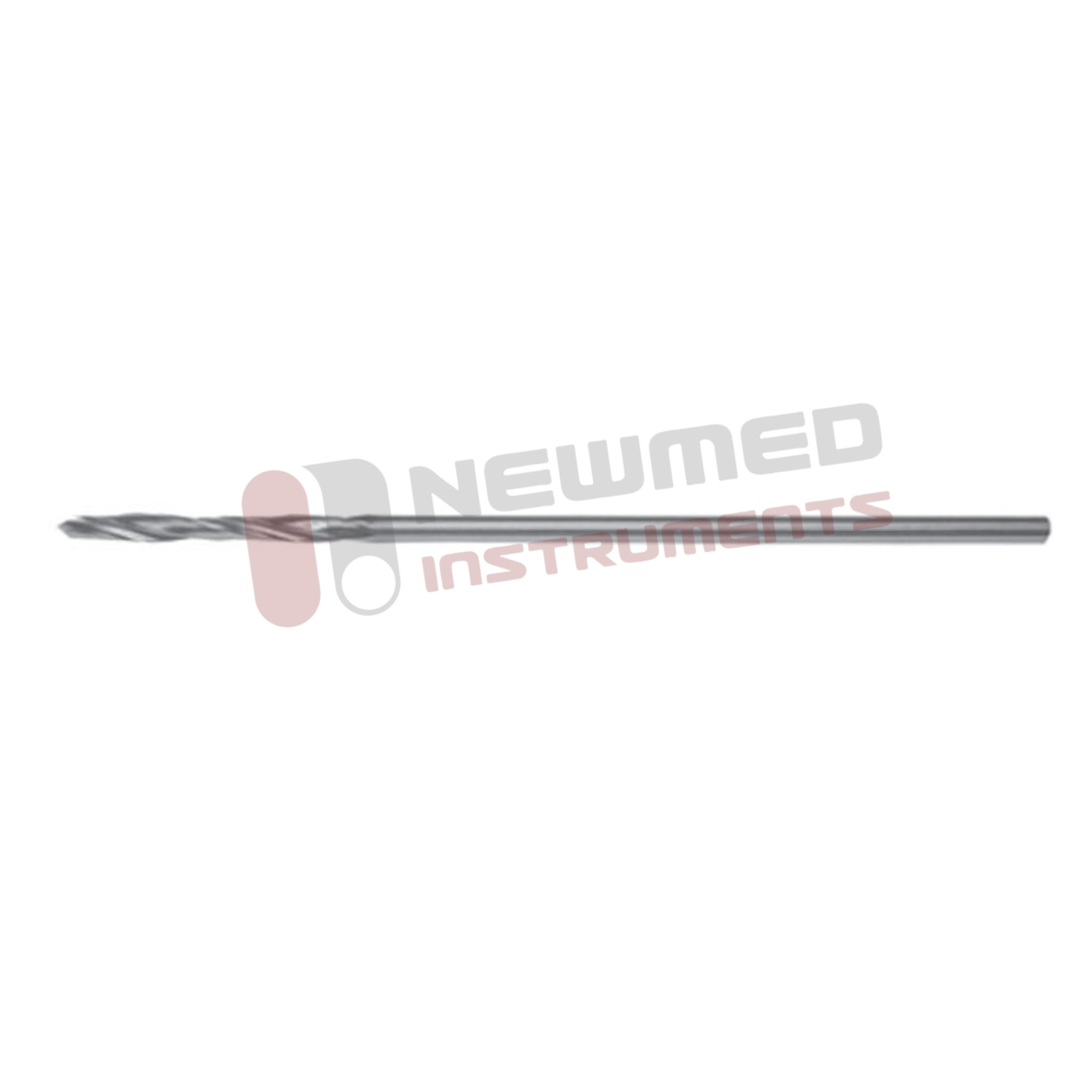 Twist Drill Straight Shank - 4 Flutes Round End | Newmed Instruments